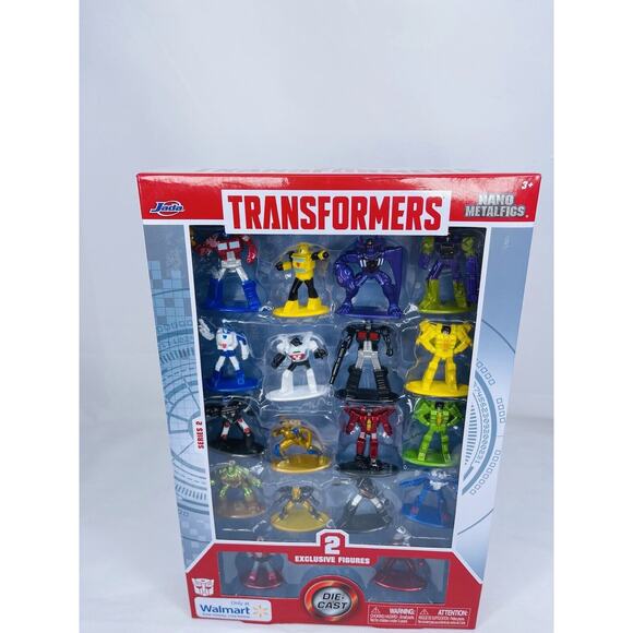 Jada Toys | Toys | Transformers 8pk Metal Figures Jada Nano Metalfigs ...